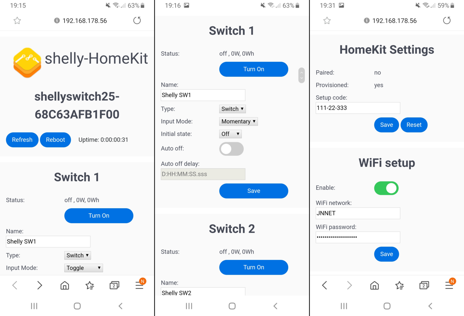 Shelly In Homekit Einbinden