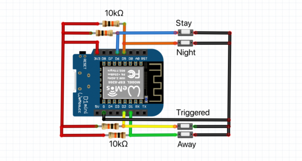 ESP8266/D1 mini natives HomeKit Security System mit Abus Terxon - HomeKit Blogger