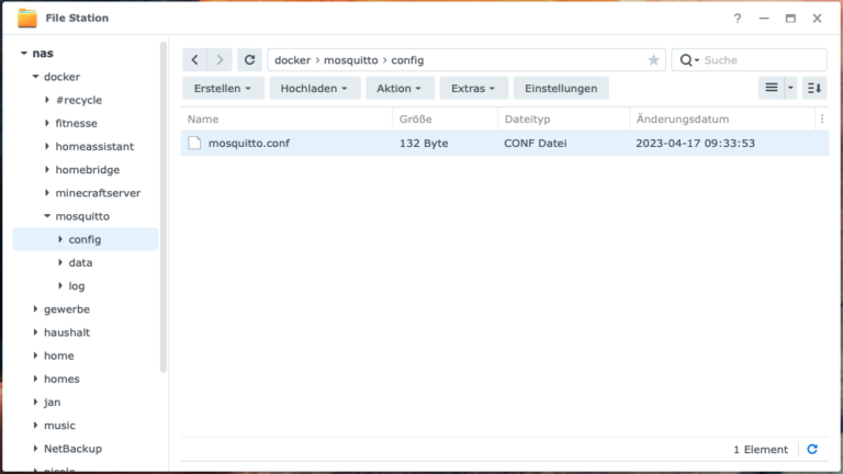 MQTT-Broker auf Synology NAS einrichten (Docker) - HomeKit Blogger